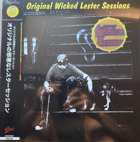 Wicked Lester The Original Wicked Lester Sessions LP Blue swirl vinyl ...